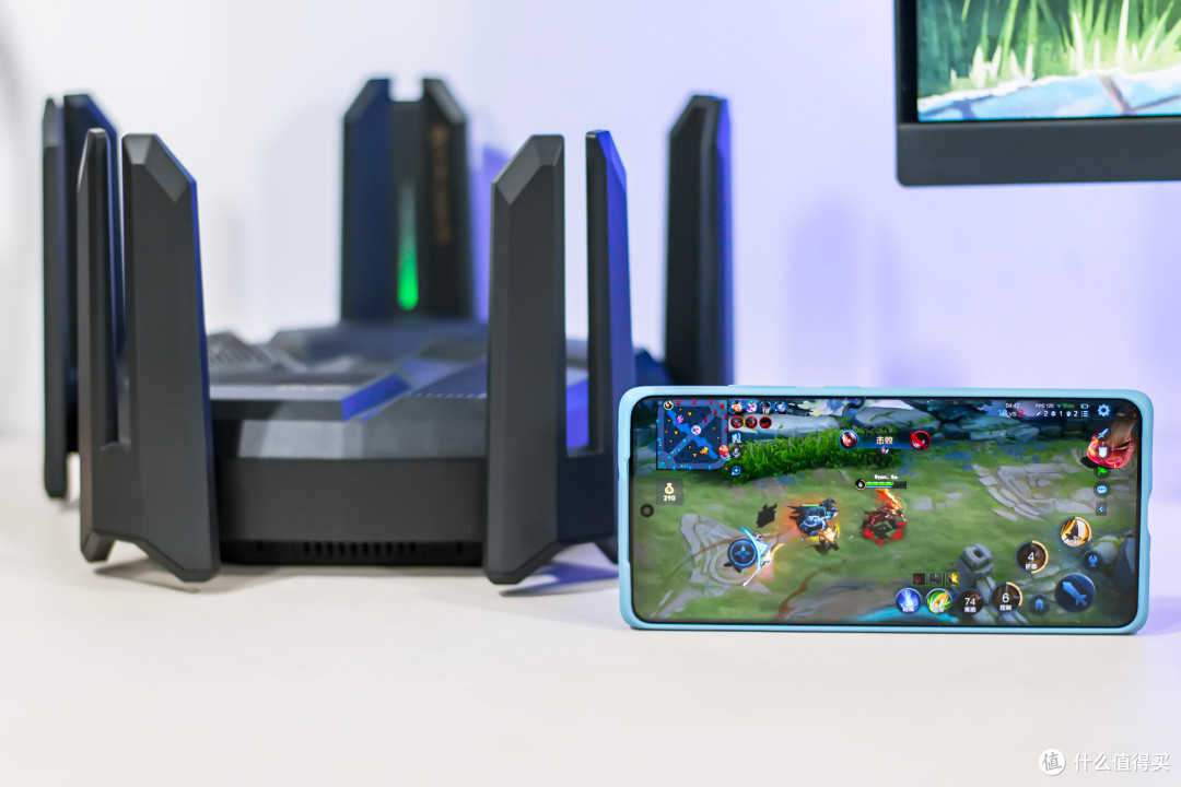 锐捷天蝎BE72Pro WiFi7路由器评测：多项旗舰配置，信号强团战稳_路由器_什么值得买