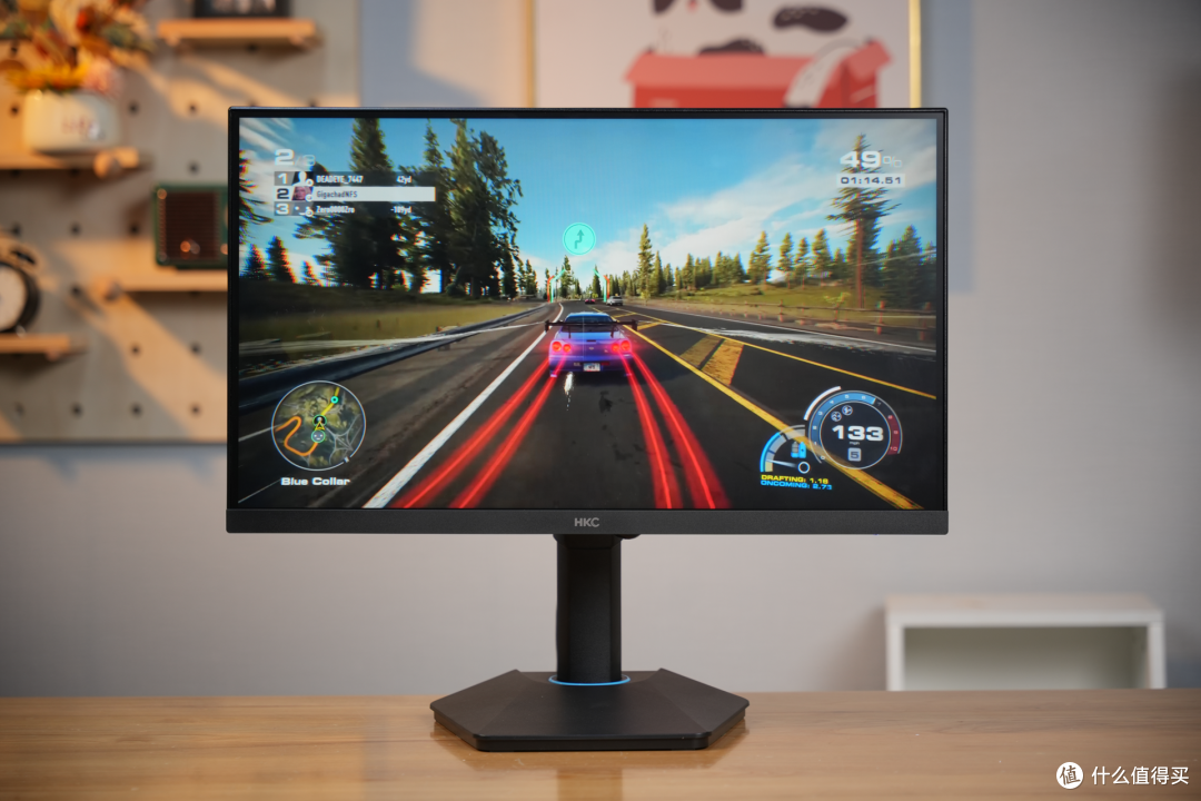 HKC猎鹰二代G25H4评测：大厂唯一，2K+240Hz组合拳打造电竞小屏旗舰_显示器_什么值得买
