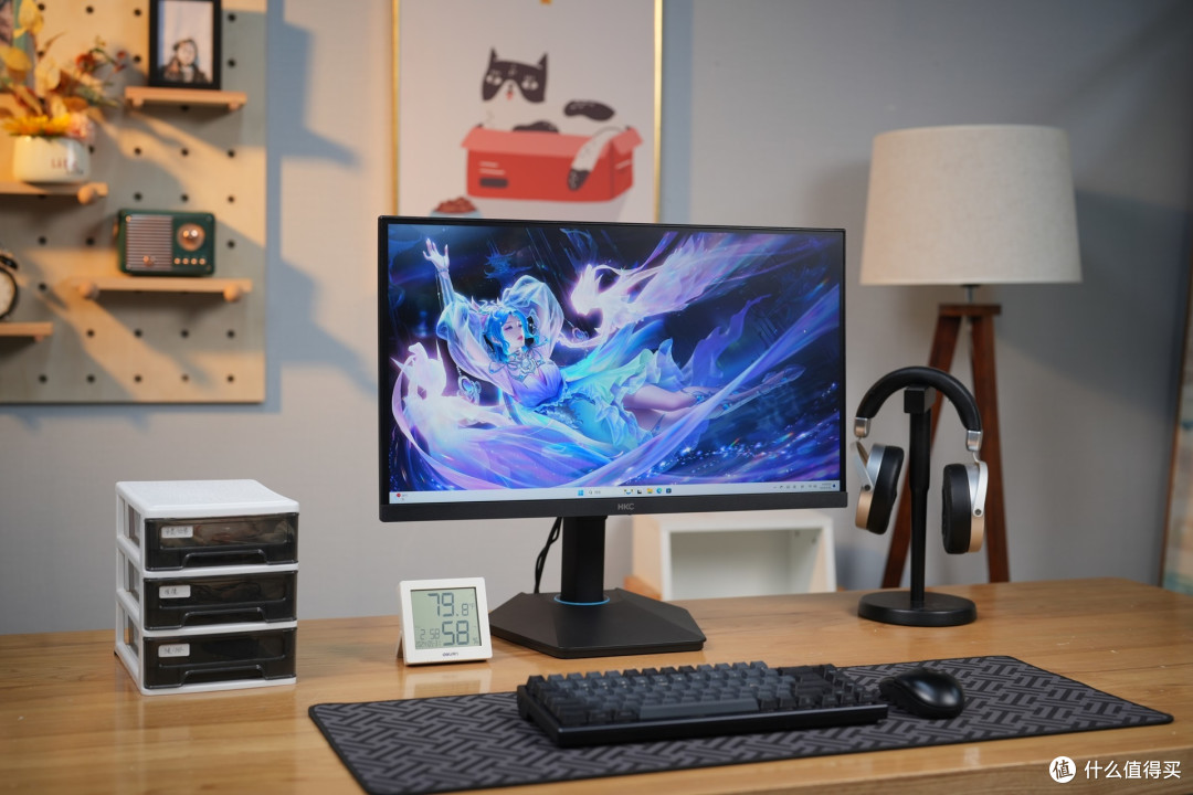 HKC猎鹰二代G25H4评测：大厂唯一，2K+240Hz组合拳打造电竞小屏旗舰_显示器_什么值得买