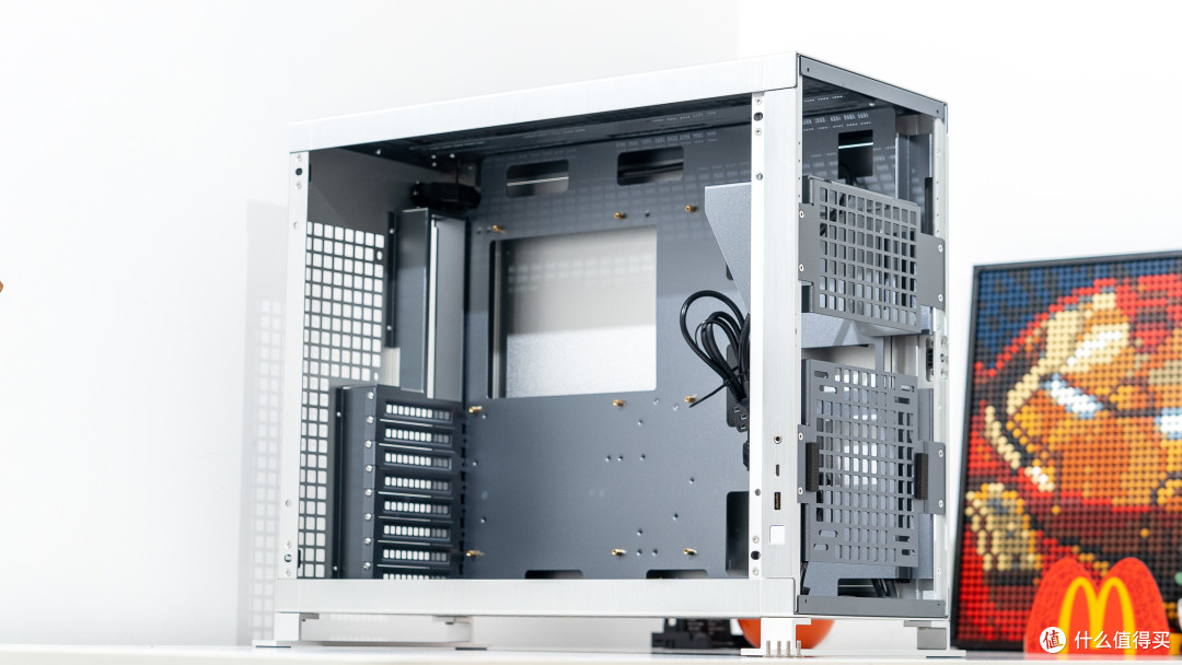 一整个铝坨坨：abee PIXEL TWO机箱首发装机测试_主板_什么值得买