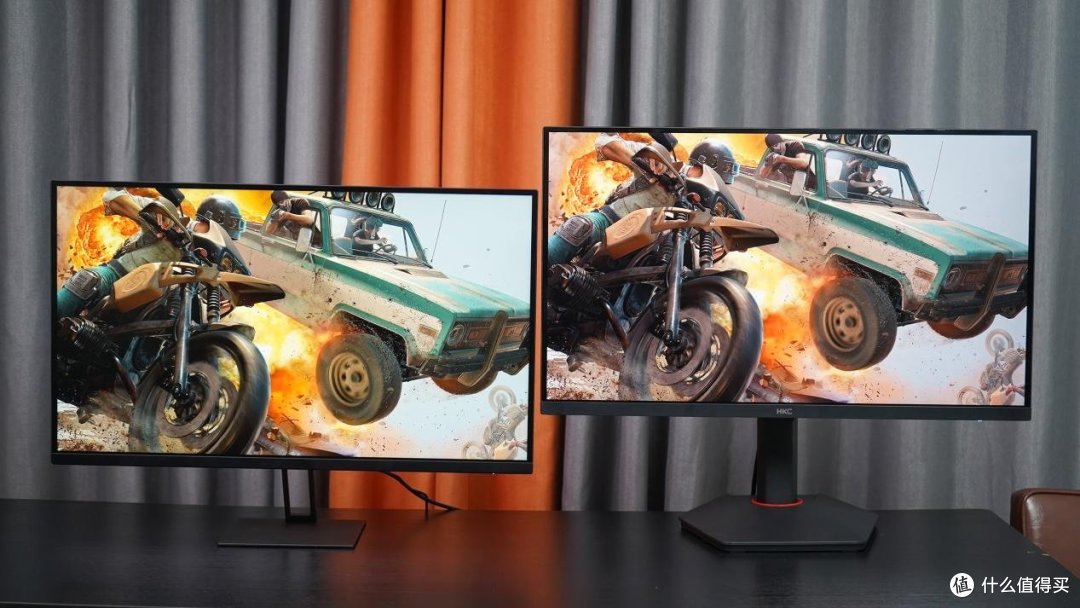 【万字实测】谁是年轻人第一台游戏电竞显示器？红米G27Q VS HKC G27H2对比评测_显示器_什么值得买