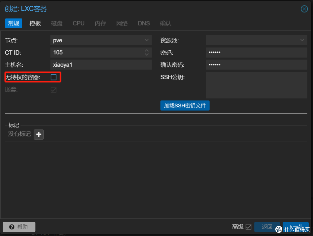 在PVE下使用CT安装小雅docker笔记_网络存储_什么值得买