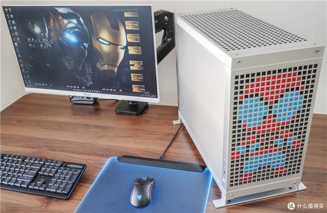 独一无二的专属设计——abee PIXEL TWO像素2机箱+ROG MAXIMUS Z790 DARK HERO主板+索泰4080 ...