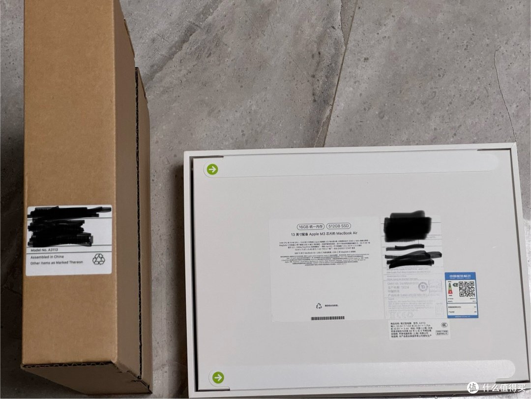 MacBook Air M3 16 512G开箱_笔记本电脑_什么值得买