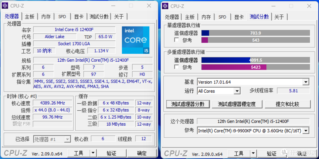 i5-12400F VS AMD 5700X3D：谁才是性价比与性能兼备的王者？_CPU_什么值得买
