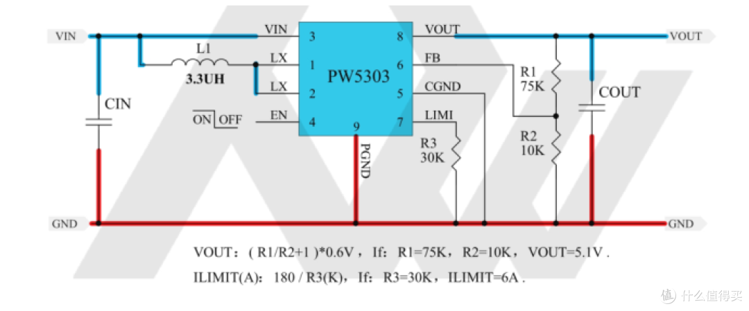 探索PW5303：专为锂电池升压5V3A设计，可调限流保障电路安全_电池_什么值得买