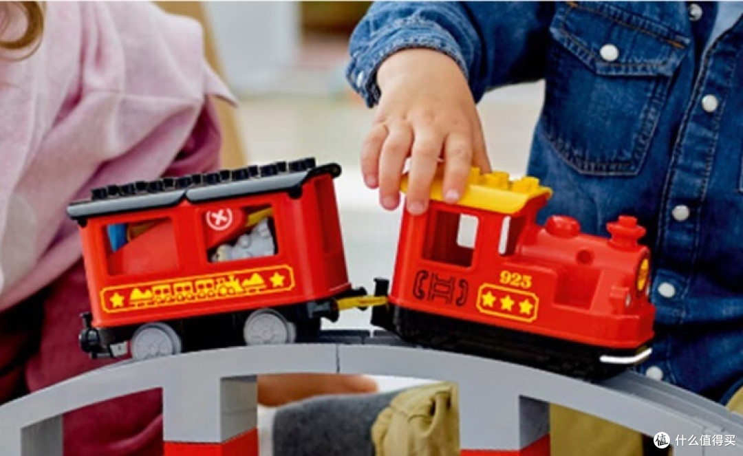 乐高得宝10874智能蒸汽火车：亲子共玩的创造力启蒙神器_拼插积木_什么值得买