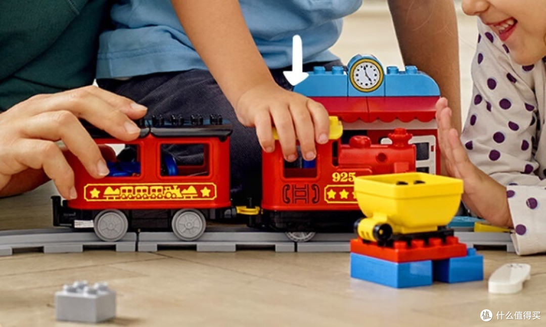 乐高得宝10874智能蒸汽火车：亲子共玩的创造力启蒙神器_拼插积木_什么值得买