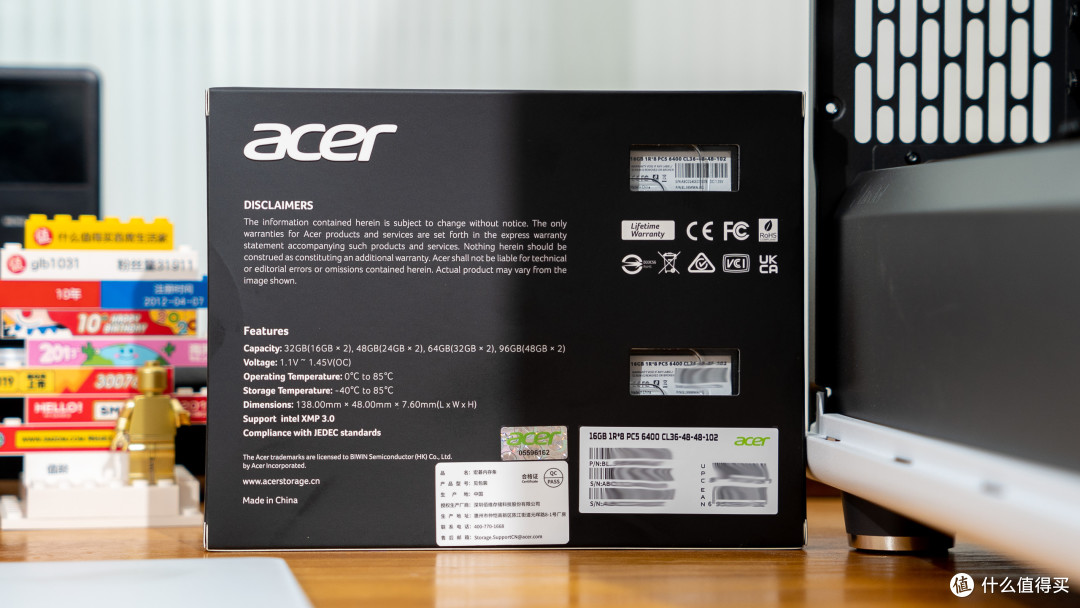 宏碁 ACER HT200 DDR5 6400MHz 超频内存评测分享_内存_什么值得买