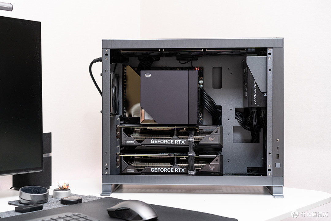 全铝 / 高效 / 风冷 / 无光， ABEE PIXEL TWO 装机展示_机箱_什么值得买