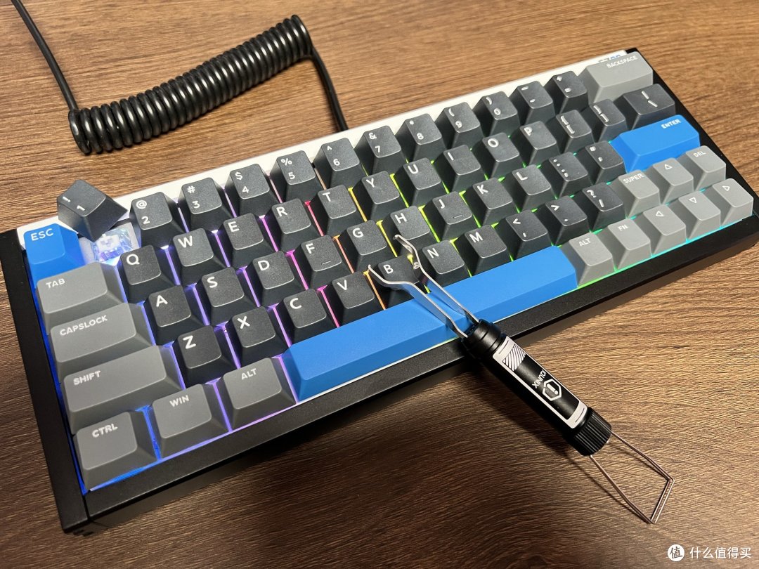 我的第一把磁轴键盘来了——铝厂iqunix EZ63星轨和磁玉轴键盘分享_键盘_什么值得买