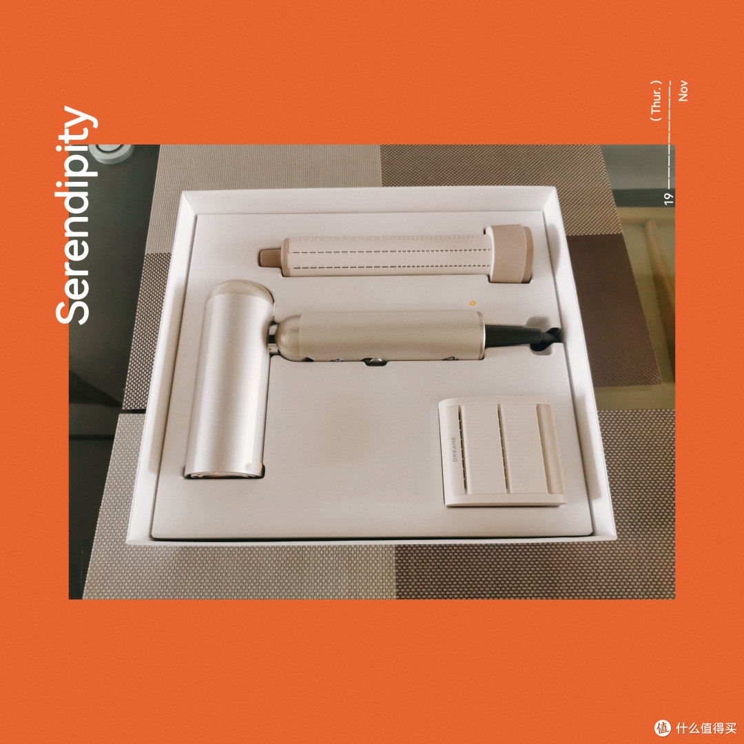 惊喜！收到品牌任务奖品：追觅Pocket便携折叠迷你高速口袋造型师吹风机_电吹风_什么值得买