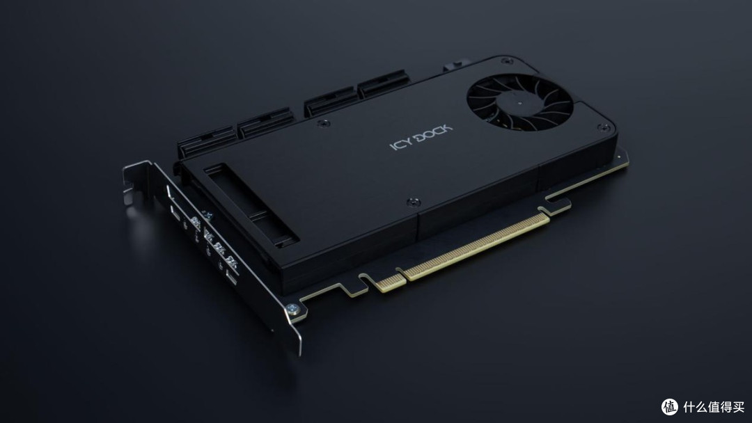 只需一个PCIe插槽，4盘位快速抽取扩展PCIe5.0 M.2 SSD ，装机实测_移动硬盘盒_什么值得买