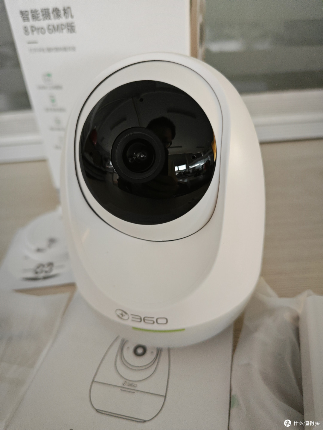 360云台摄像机8Pro 6MP开箱评测_智能摄像机_什么值得买