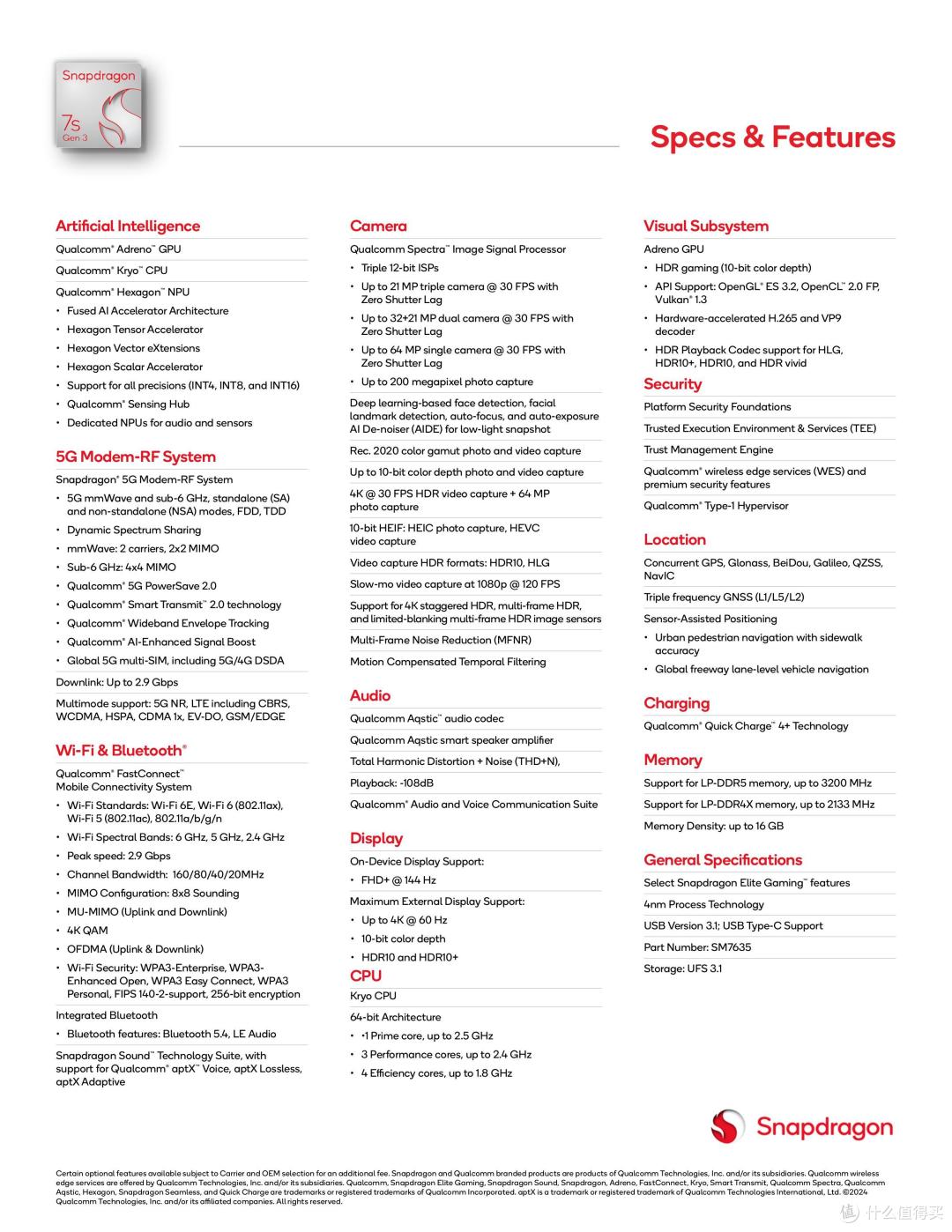 第三代骁龙7s (骁龙7sg3) 解析, 对比 天玑7350_安卓手机_什么值得买