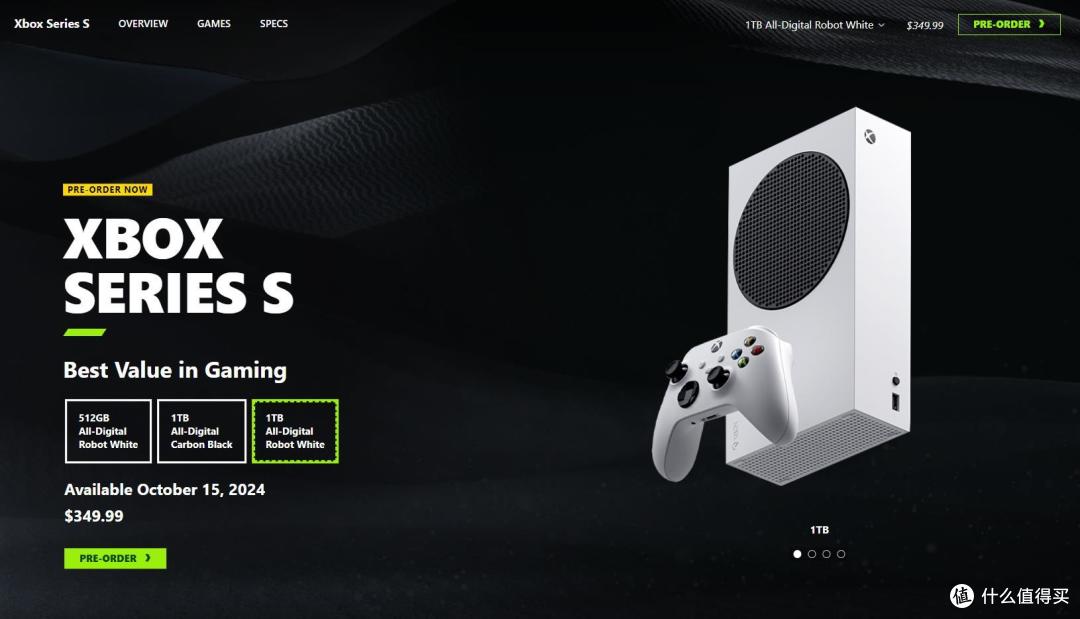 数字版和2TB来啦！Xbox三款新版主机将于10月15日正式发售，现已开放预订！_游戏机_什么值得买