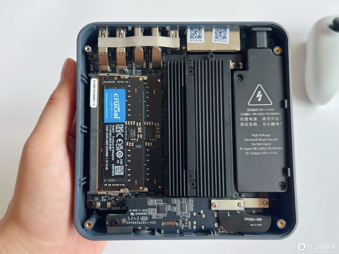 【拆解+测试】零刻EQR6迷你主机 ,R7 7735HS加持下的表现如何？_台式机_什么值得买