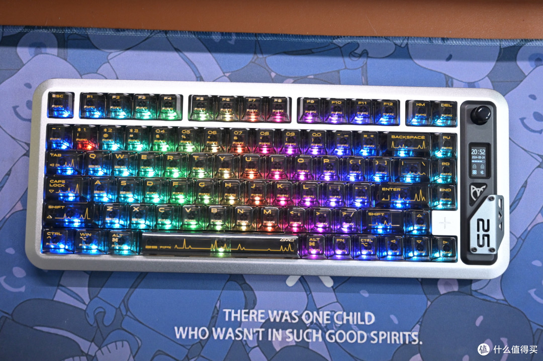 体验PIIFOX WALKER75：游戏与办公的全能键盘_无线键盘_什么值得买
