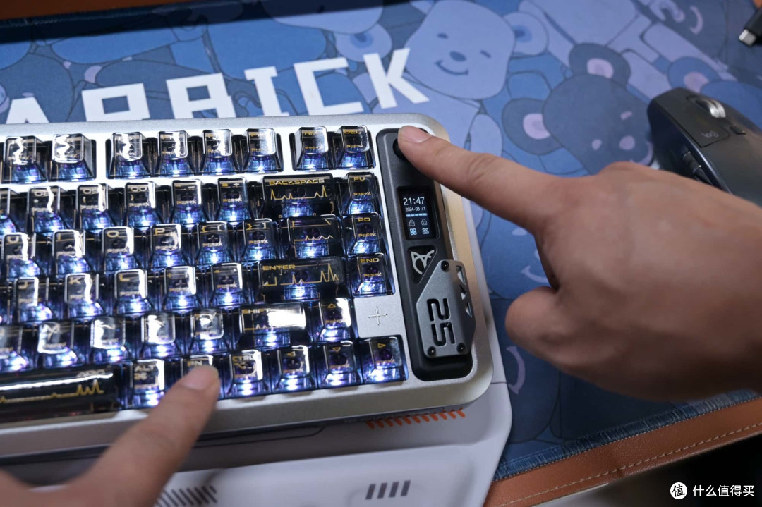 体验PIIFOX WALKER75：游戏与办公的全能键盘_无线键盘_什么值得买