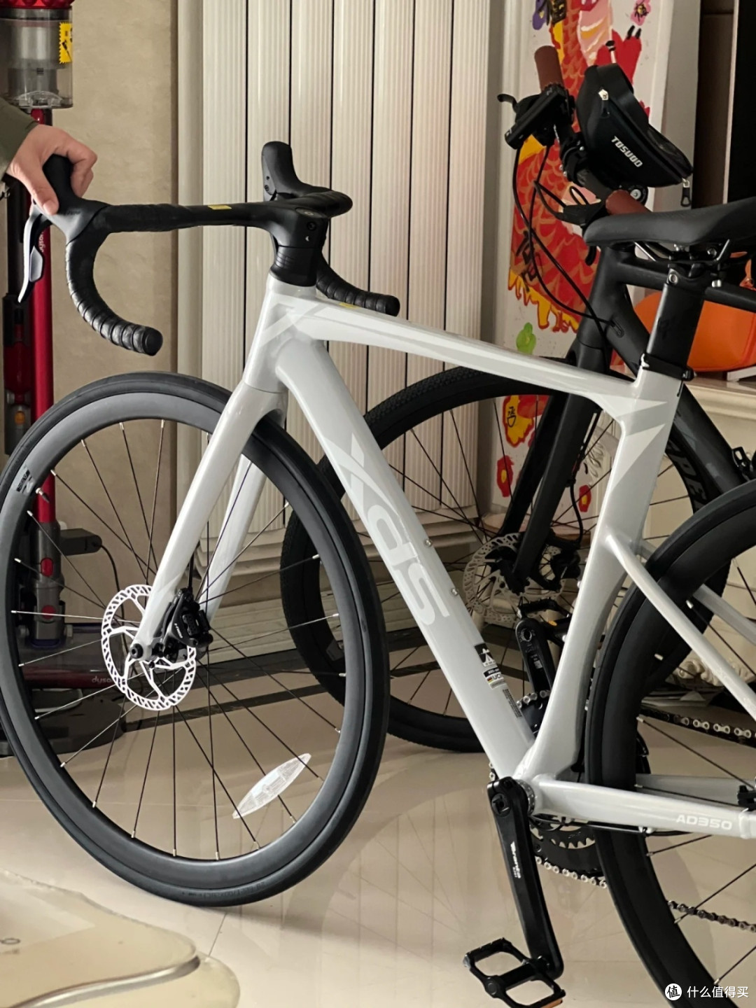 喜德盛公路车24款桶轴版AD350体验_公路车_什么值得买