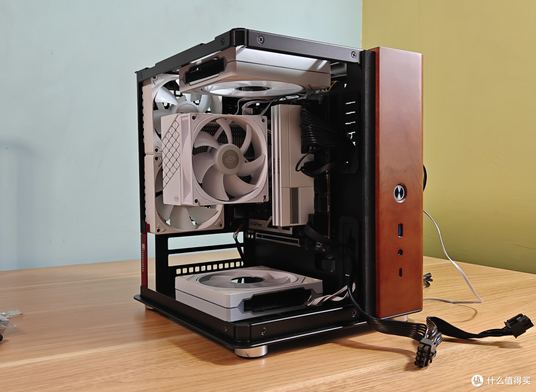 打造桌面小精灵，乔思伯海景房ITX机箱TK0装机实战_机箱_什么值得买