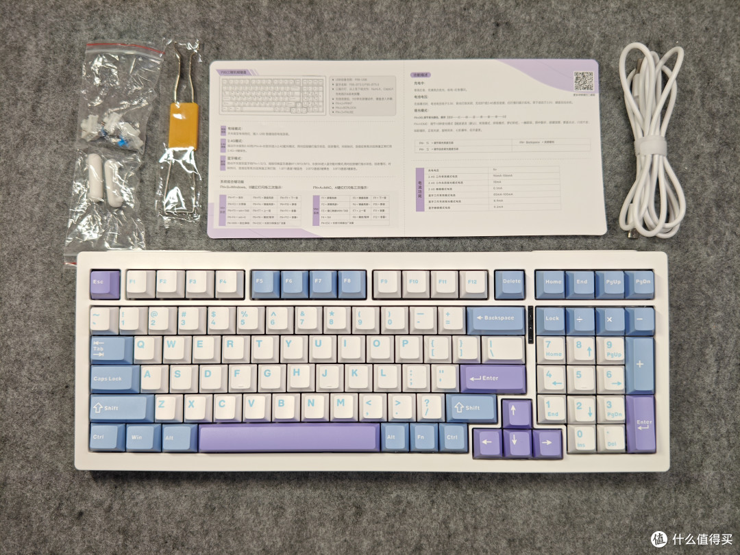 【首发】结构优化，填充加量，狼途新款F99方向对了！_键盘_什么值得买