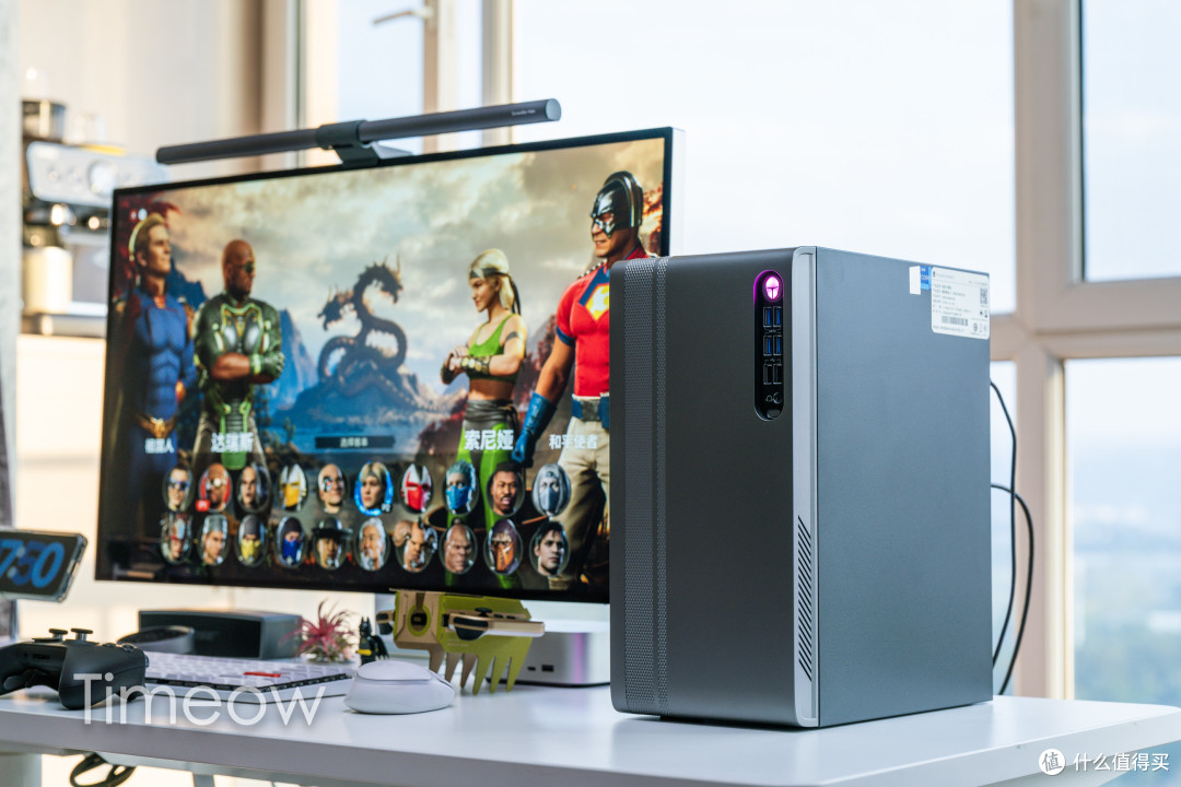 笔记本U搭台式4060Ti显卡？带的动！静音高能MoDT主机——雷神黑武士·猎刃 深度拆机评测_家用电脑_什么值得买