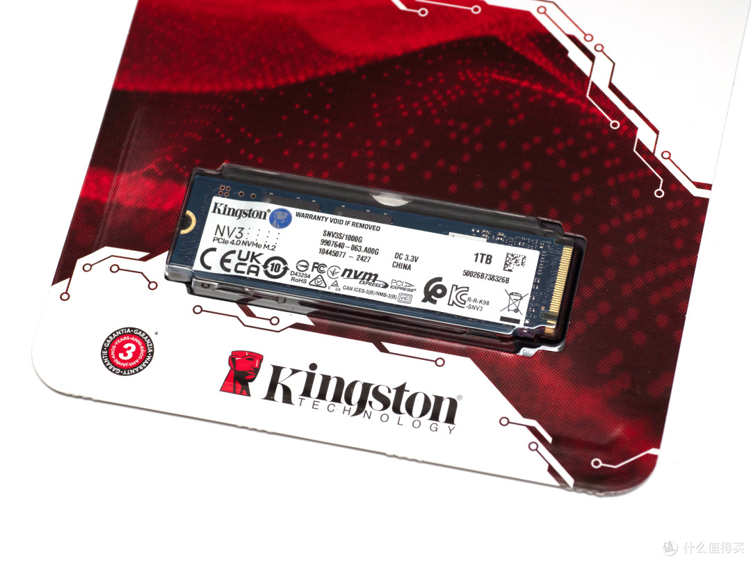 出货量最大的SSD之一，全面开卷！全新金士顿NV3 1TB测试_固态硬盘_什么值得买