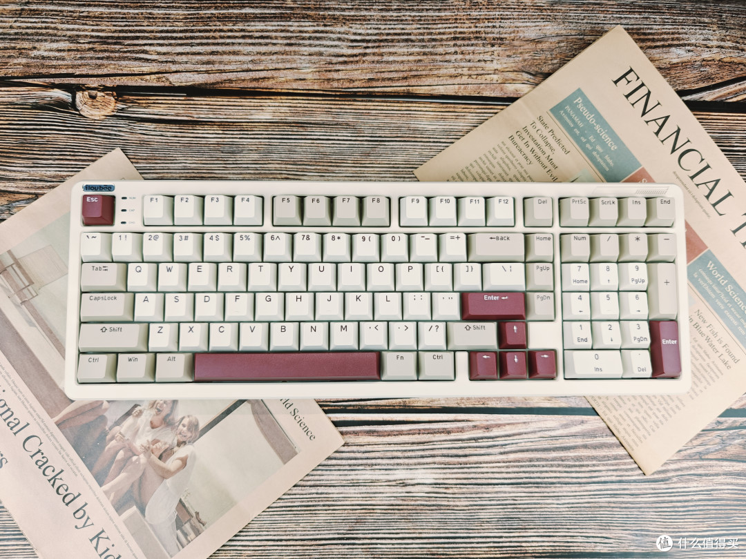 胶坨坨+麻将音！手感与听感双重享受的iLovbee B98_键盘_什么值得买