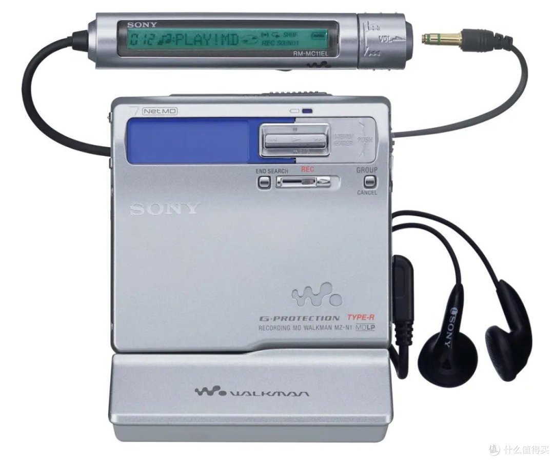 索尼第一款Net MD MZ-N1_随身播放器_什么值得买