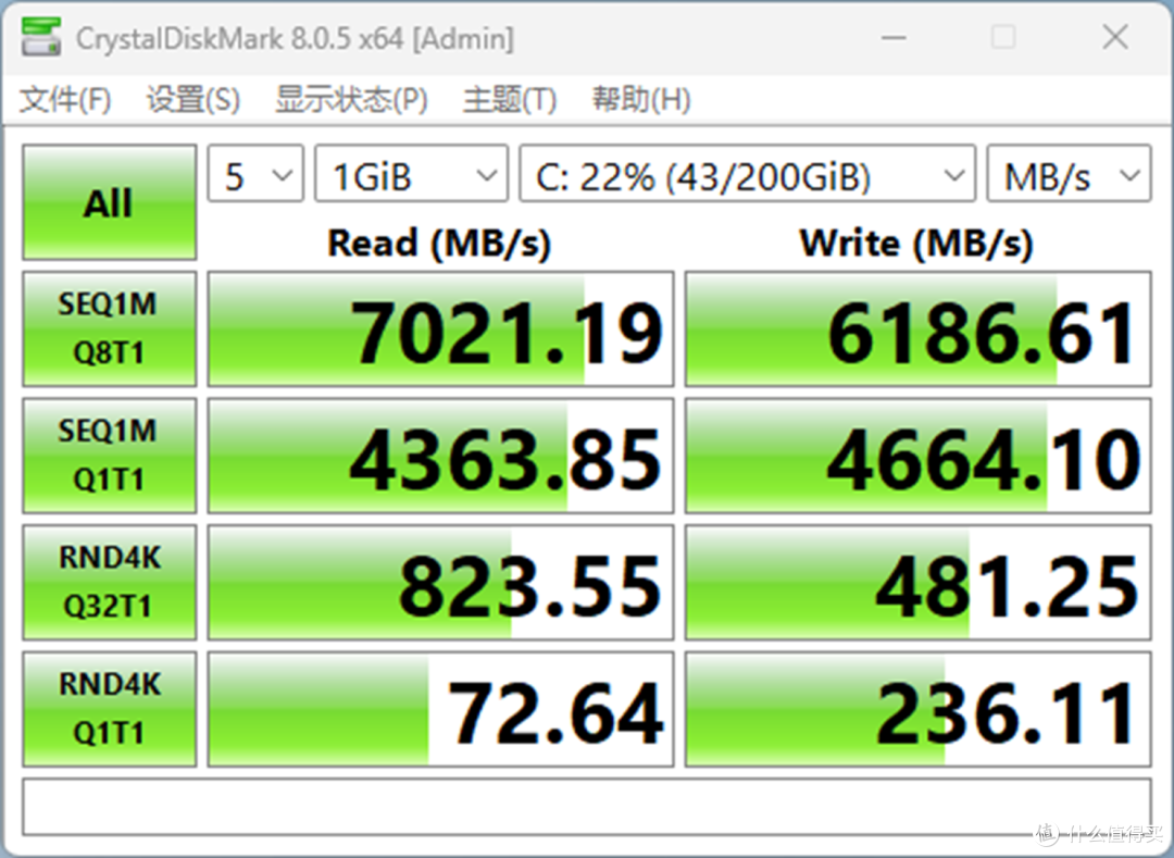 ThinkPad T14p 2024自带UMIS 1T SSD简测_笔记本电脑_什么值得买