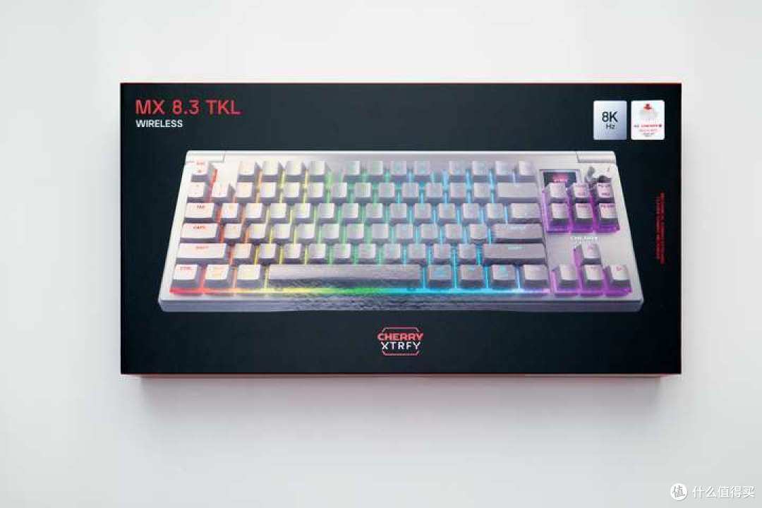 CHERRY MX8.3三模机械键盘拆解测评分享_键盘_什么值得买