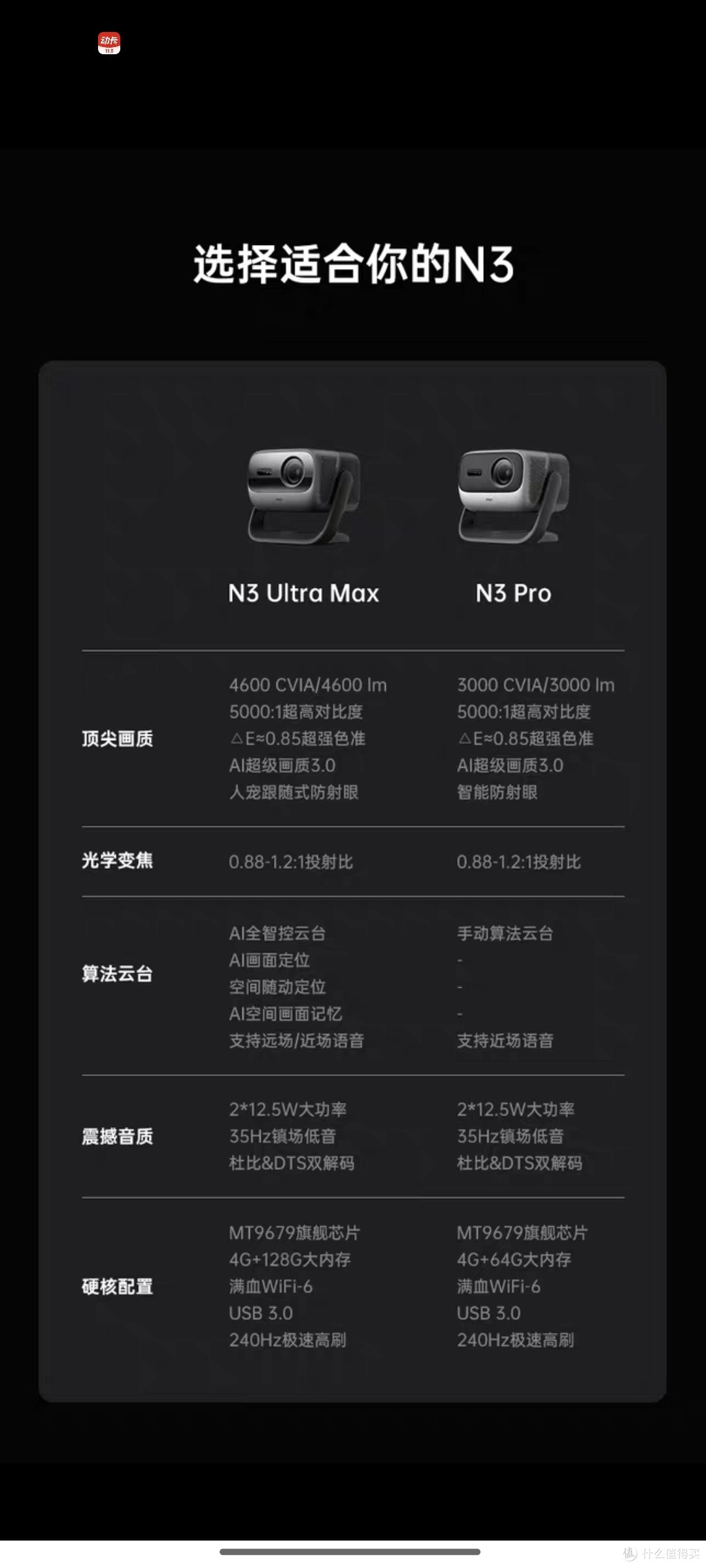 坚果投影新旗舰N3 Ultra Max开箱新体验_投影仪_什么值得买