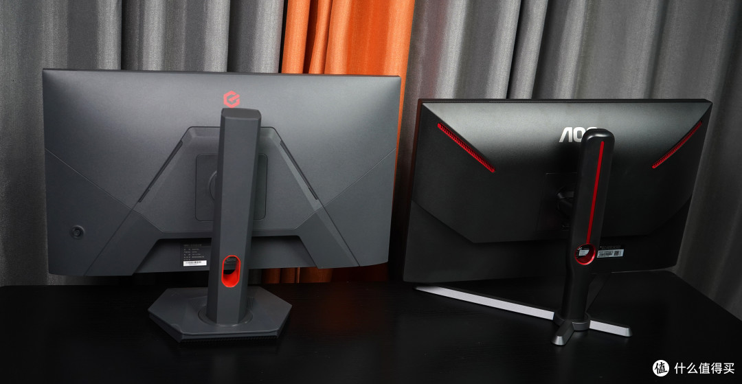 一线品牌卷起来了：AOC与HKC 2K180HzMiniLED显示器对比评测（HKC G27M2 VS AOC Q27G3XMN）_显示器_什么值得买