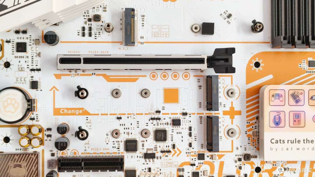 七彩虹橘猫B760M主板到手就刷最新版UI界面的BIOS，看看爱国者星璨岚屏显机箱装机体验如何？_CPU_什么值得买