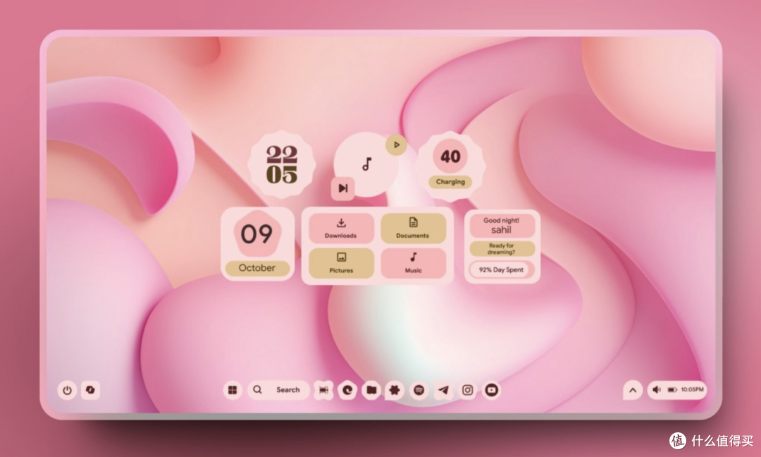 😻 MD3：一款让你的Windows变身梦幻桌面的神器！_办公软件_什么值得买