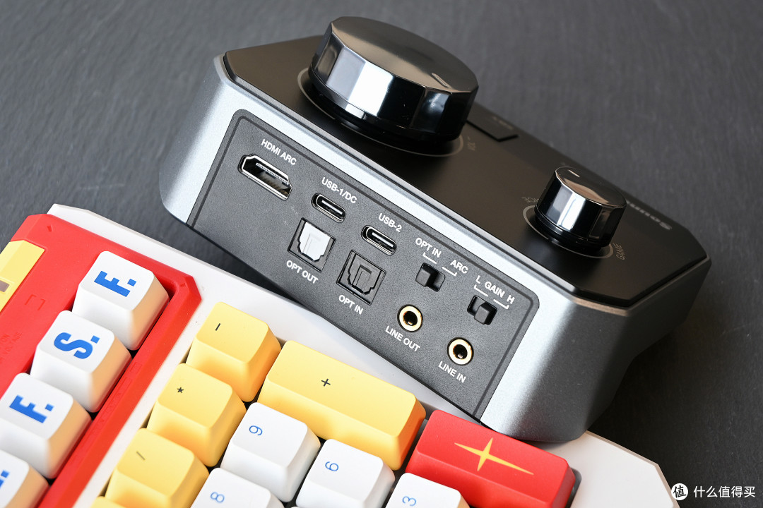 具备双USB-C输入的王牌之作！创新Sound Blaster G8游戏声卡体验_声卡_什么值得买