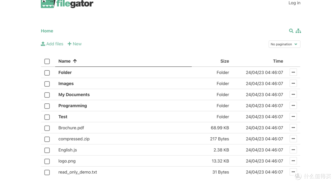 🚢 FileGator：一款小巧精干的多用户文件管理器_NAS存储_什么值得买