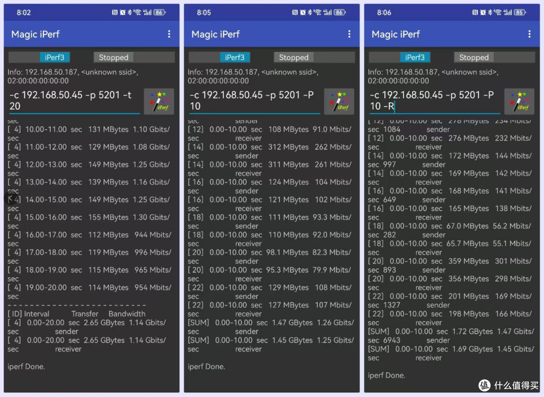 内网测速神器，解决网络问题，NAS部署网络测速工具『iPerf3』_NAS存储_什么值得买