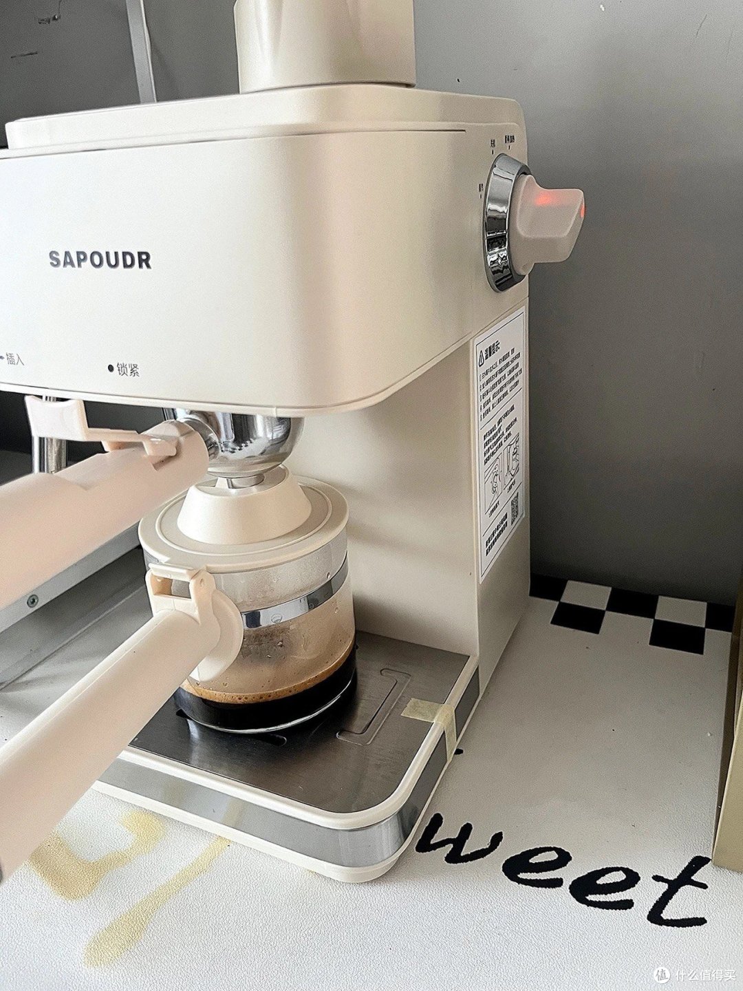 SAPOUDR/赛普达EA09复古意式咖啡机 我在闲鱼淘到的好物！_咖啡机_什么值得买