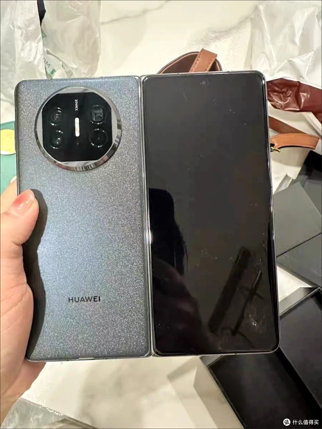 黑科技产品~华为MateX5_手机_什么值得买