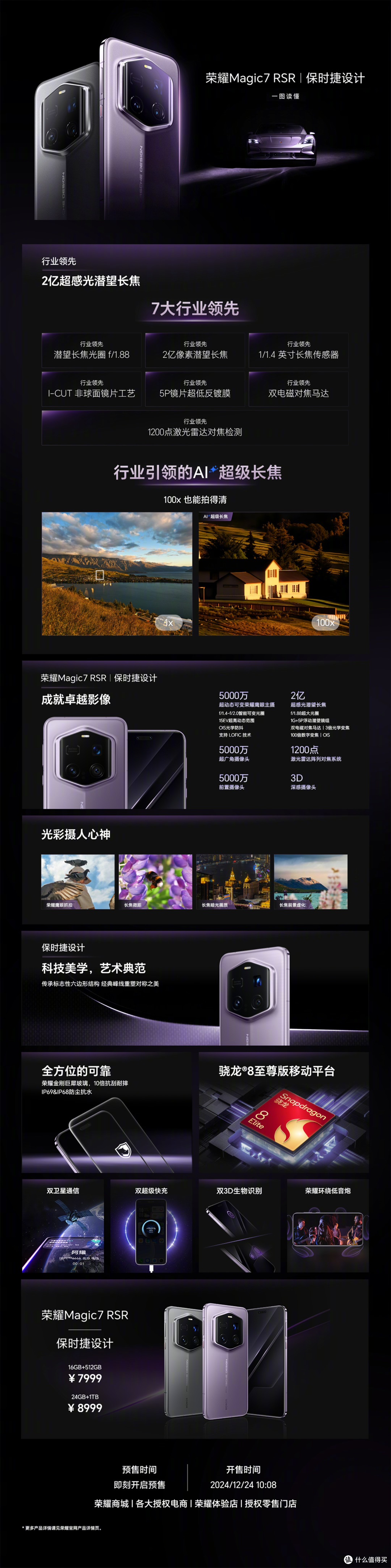 荣耀 Magic 7 RSR 解析, 对比 小米 15 Pro , Vivo X200 Pro_安卓手机_什么值得买