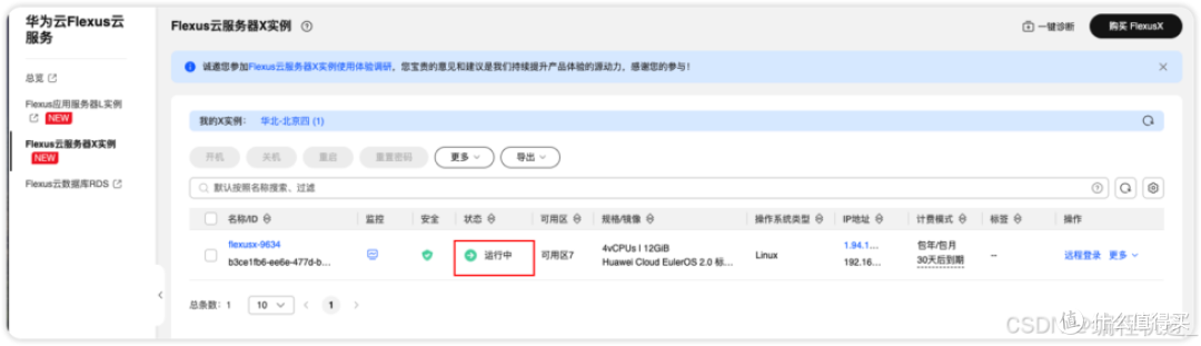 华为云 Flexus X 实例使用测评——上手初体验，比想象的更丝滑_服务软件_什么值得买