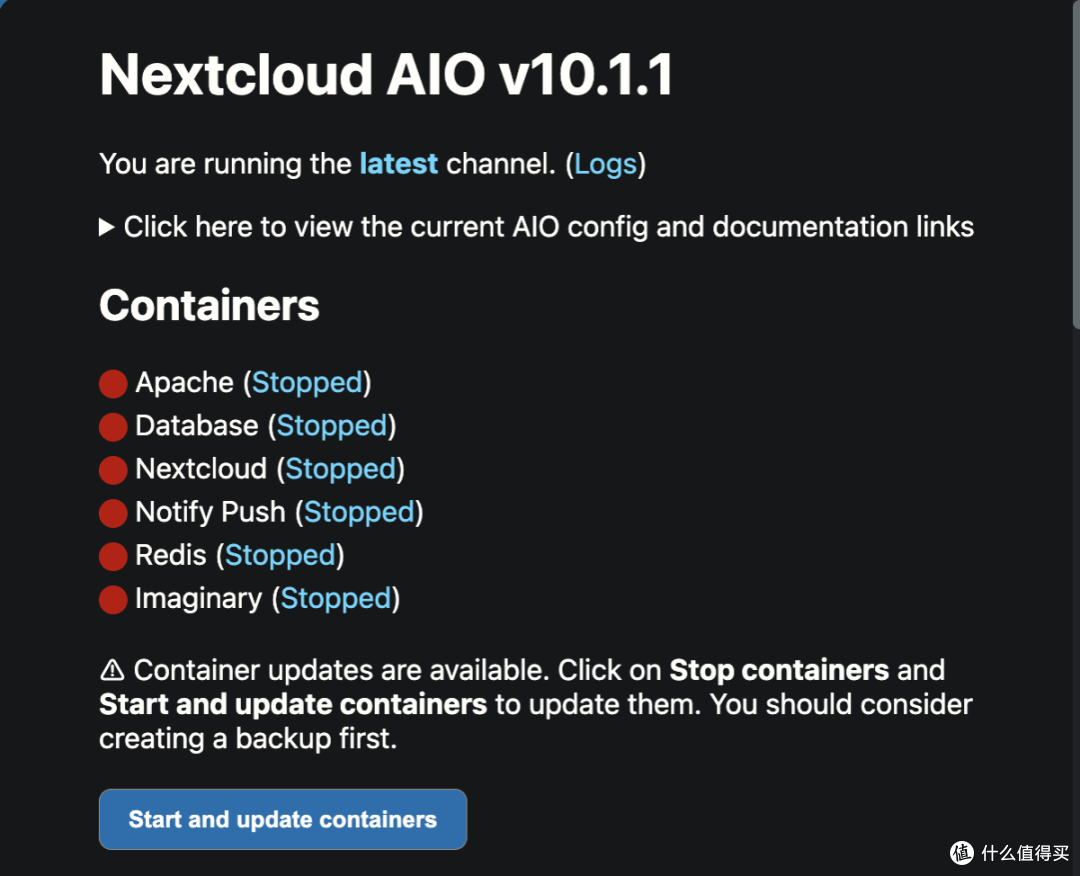NextCloud-AIO使用及优化，在线协同Office一键全搞定。_NAS存储_什么值得买