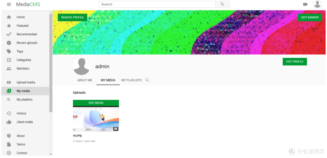 华为云 FlexusX实例docker部署mediacms，功能齐全的开源媒体 CMS_网络存储_什么值得买