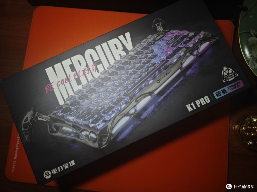重力星球破茧K1Pro赛博朋克版测评：始于颜值，忠于性能！_键盘_什么值得买