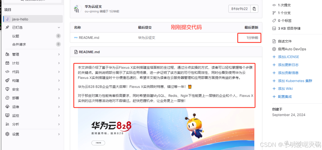 华为云 Flexus X 实例：极速搭建个人代码仓库 GitLab 平台_服务器_什么值得买