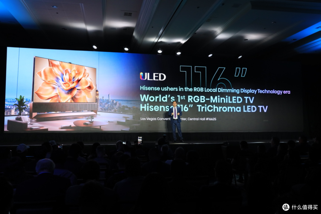 全球首台116吋RGB-Mini LED电视来了！海信RGB-Mini LED深度解读_电视_什么值得买