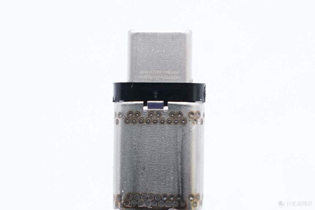 拆解报告：苹果1米雷电5 Pro编织数据线A3189_数据线_什么值得买