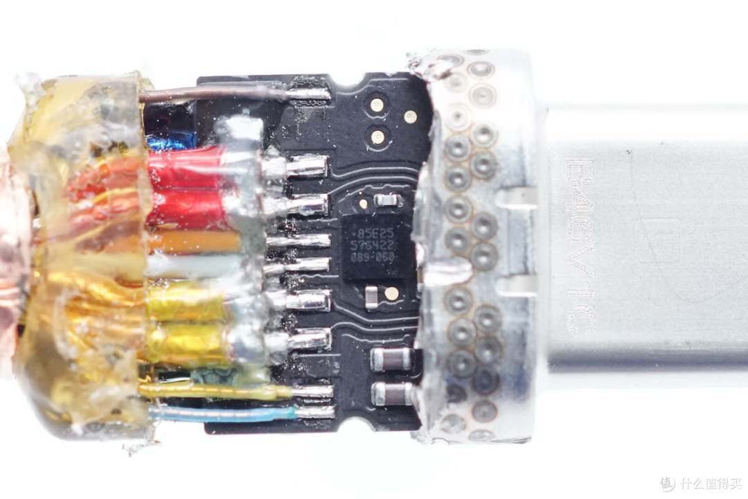 拆解报告：苹果1米雷电5 Pro编织数据线A3189_数据线_什么值得买